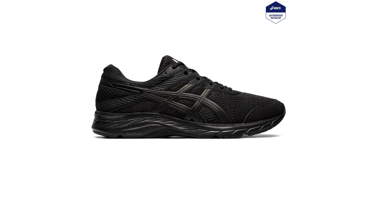 Asics Gel-Contend 6 Men's Running Shoes, Black