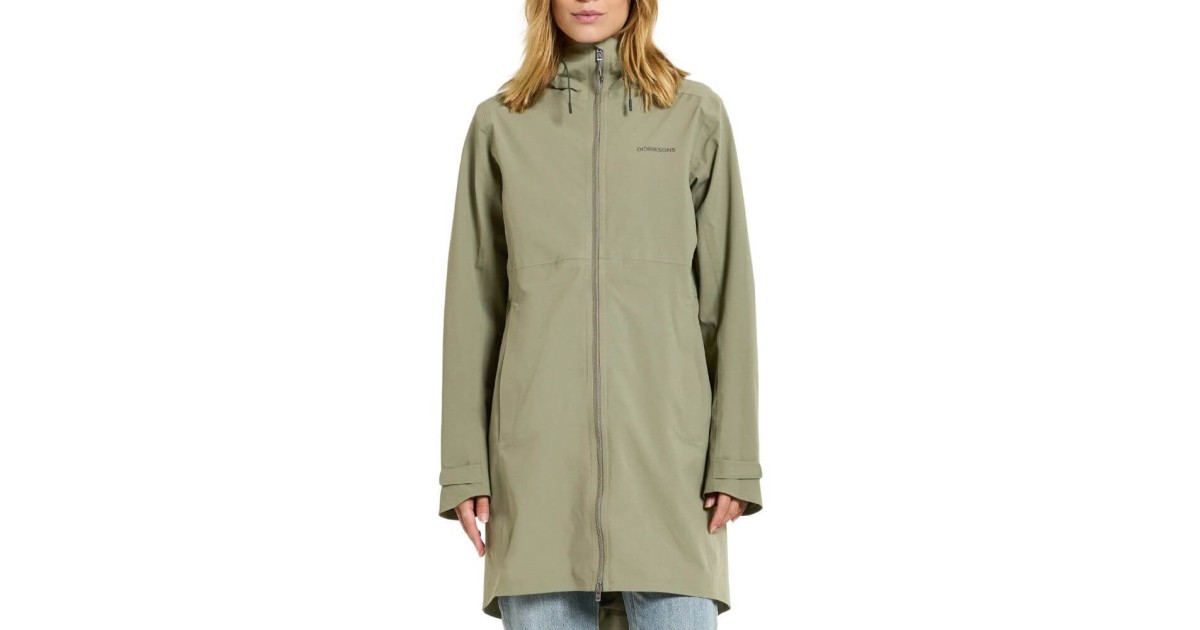 Didriksons Bea Women's Parka, Dusty Olive