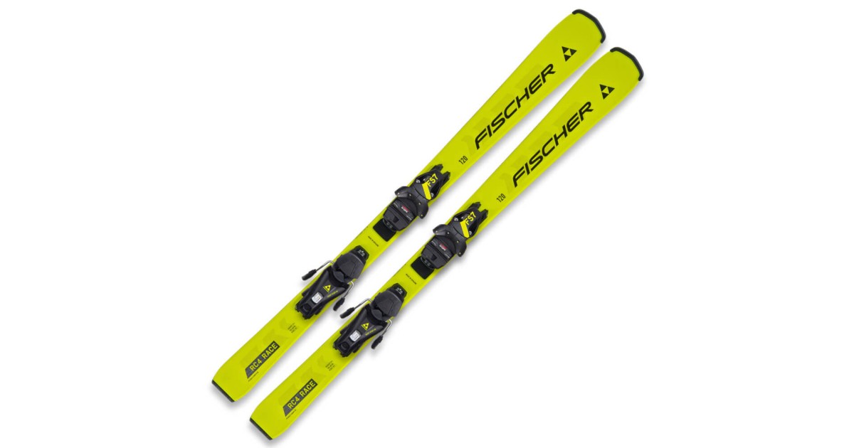 Fischer RC4 Race Jr Kids Skis, +FS 4 GW CA JRS