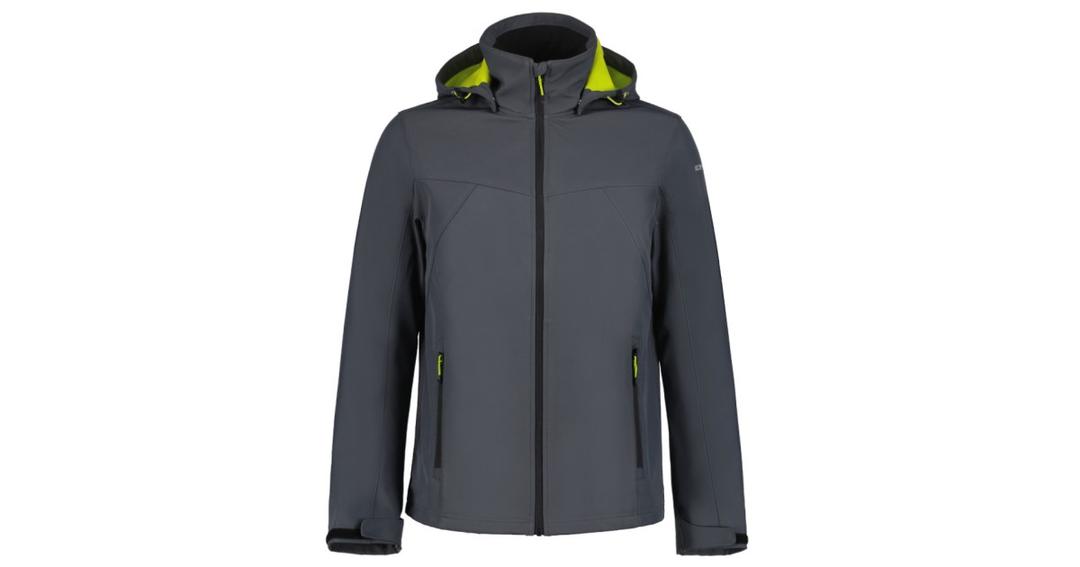 Icepeak Brimfield Men's Softshell Jacket, Grey