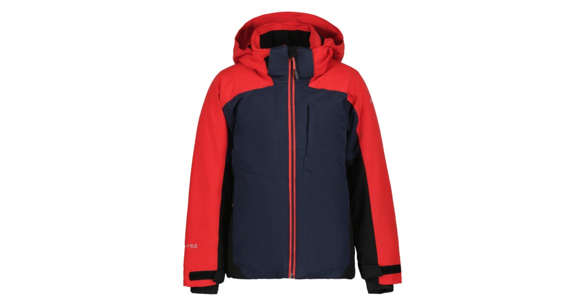 Icepeak Lehr Jr Boys Jacket, Red/Blue