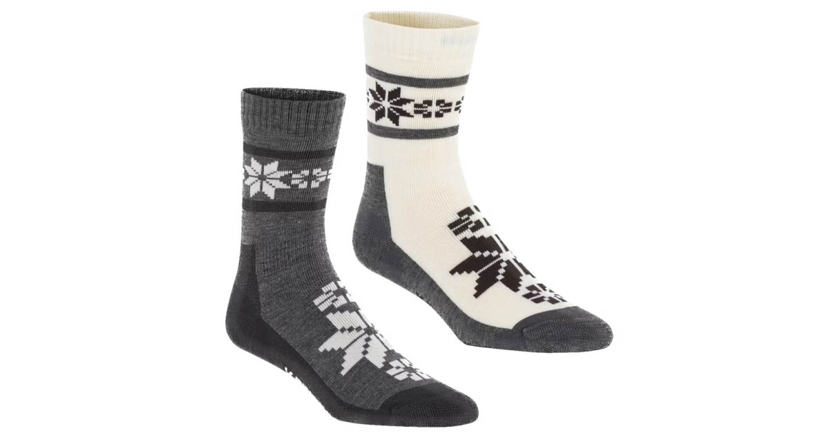 Kari Traa Rusa Wool Sock 2PK, Dus Grey