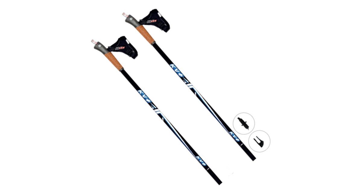 KV+ Mistral Comfort Clip Nordic Walking Poles