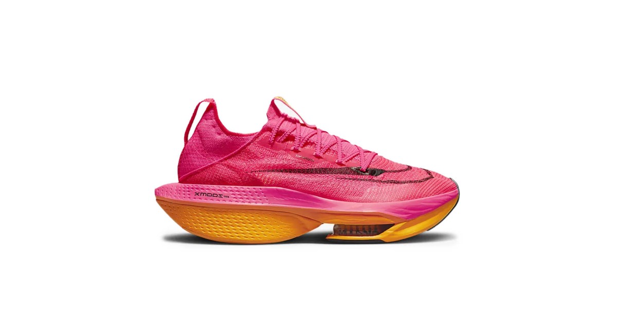 Nike Alphafly 2 Men's Shoes, Hyper Pink/Orange/White/Black