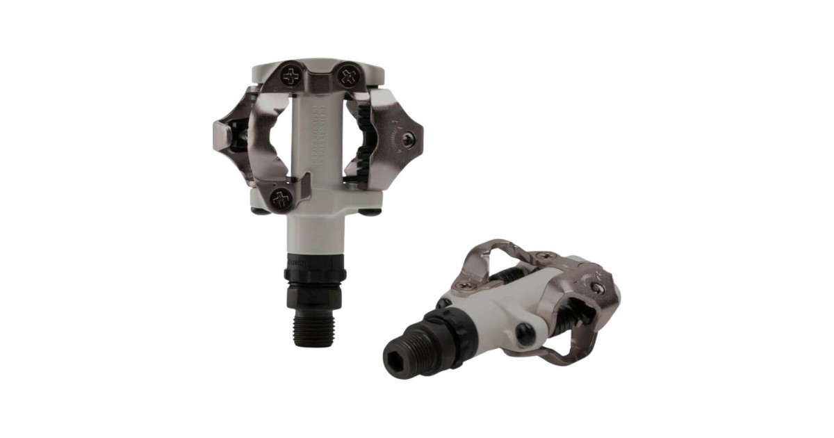 Shimano PD-M520 SPD Pedals, White