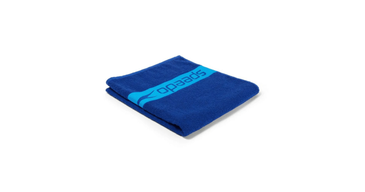 Speedo Border Towel, northern/lapis blue