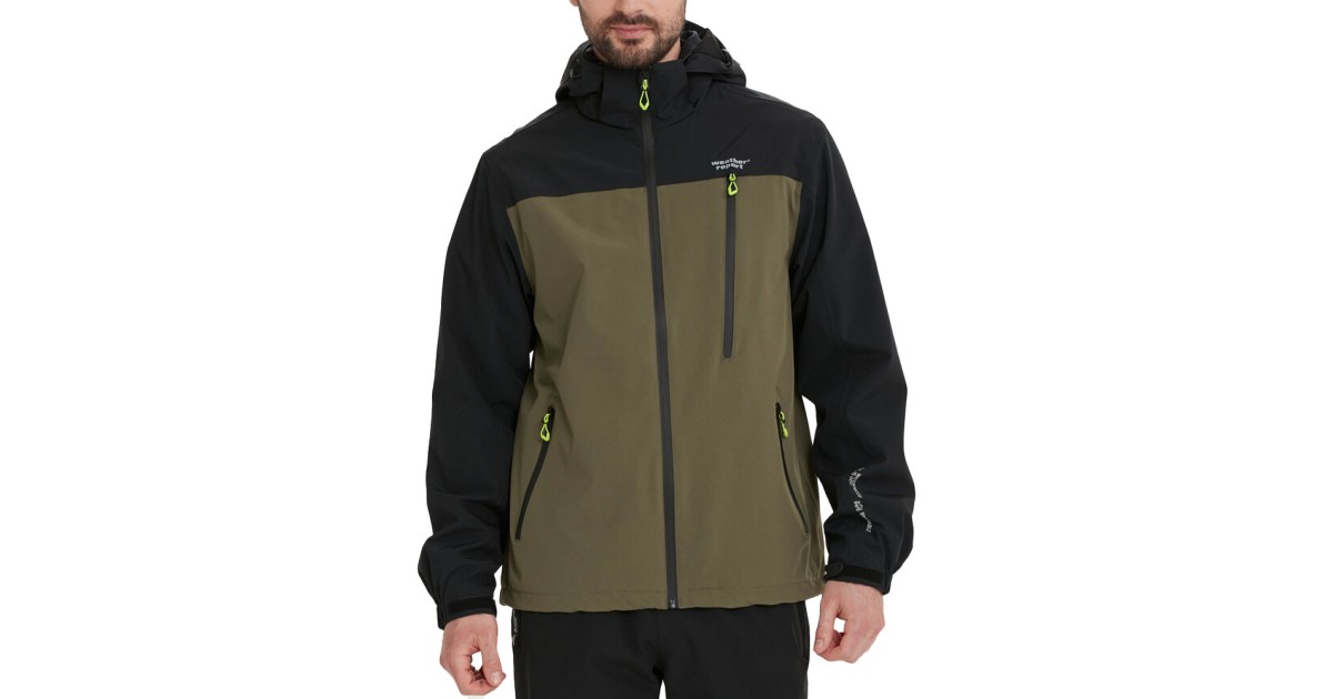 Weather Report Delton Men's AWG Jacket W-PRO, Olive